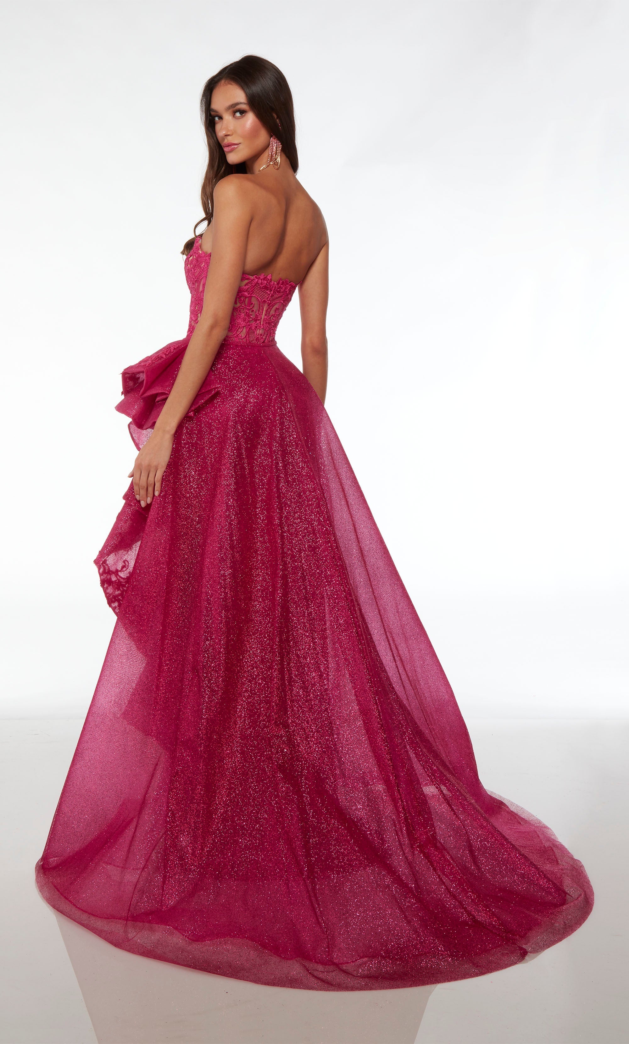 Formal Dress: 61496. Long, Strapless, Straight, Closed Back | CACHE THE ...